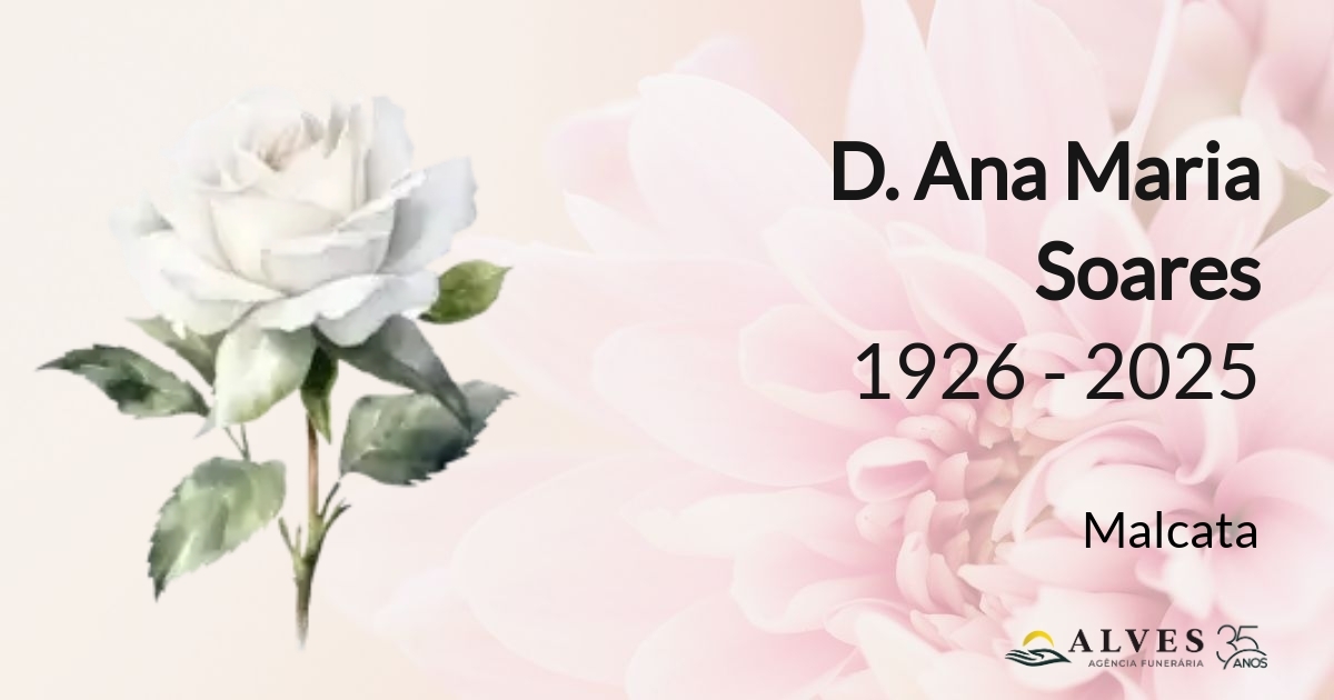 Homenagem a Ana Maria Soares 1926-2025