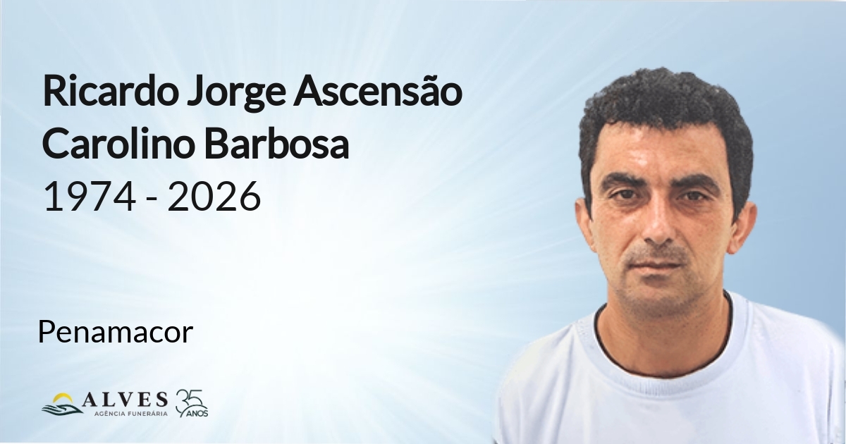Homenagem a Ricardo Jorge Ascensão Carolino Barbosa 1974-2026