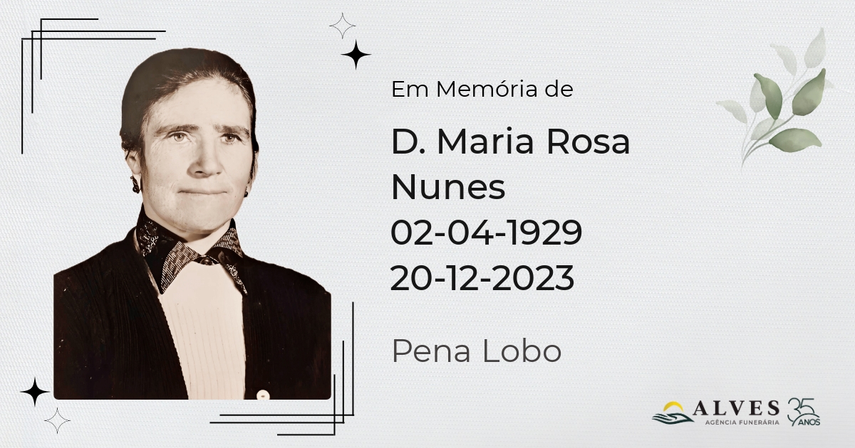 Pena Lobo - Funerária Alves