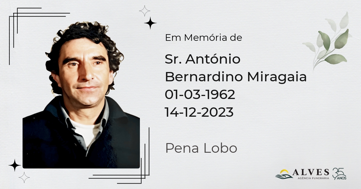 Pena Lobo - Funerária Alves