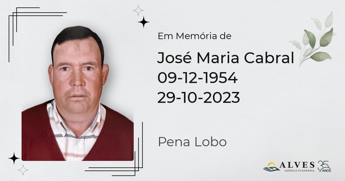 Pena Lobo - Funerária Alves