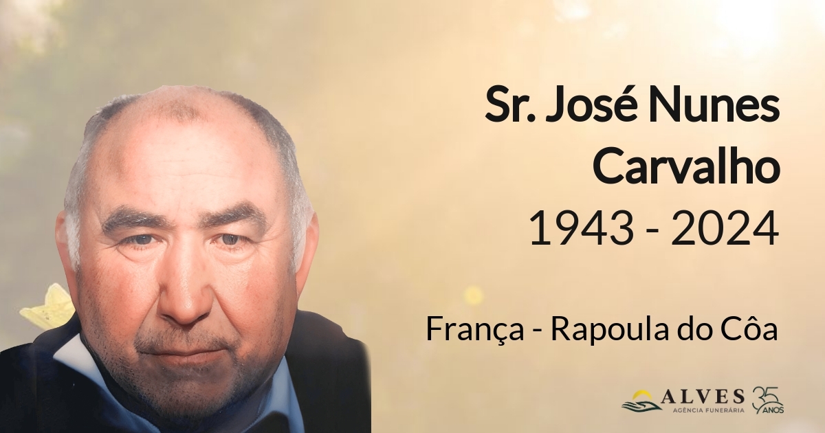 Homenagem a José Nunes Carvalho - 1943 - 2024